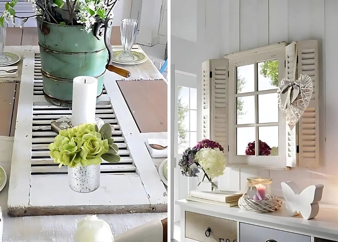 21+ Creative and Charming Home Decor Ideas with Repurposed Old Windows ...