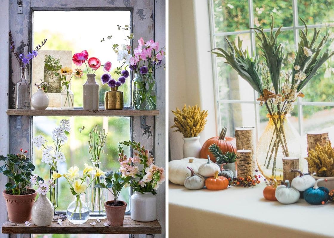 Top 26 Window Sill Decor Ideas That Bring A New Breath To Your Home ...