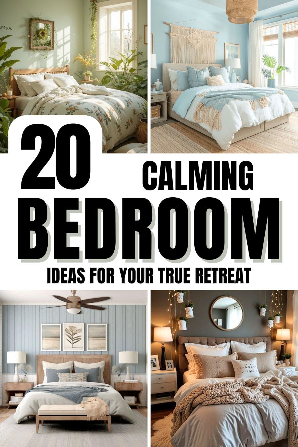 20 Most Calming Bedroom Design Ideas for Your Ultimate Retreat – Lava ...