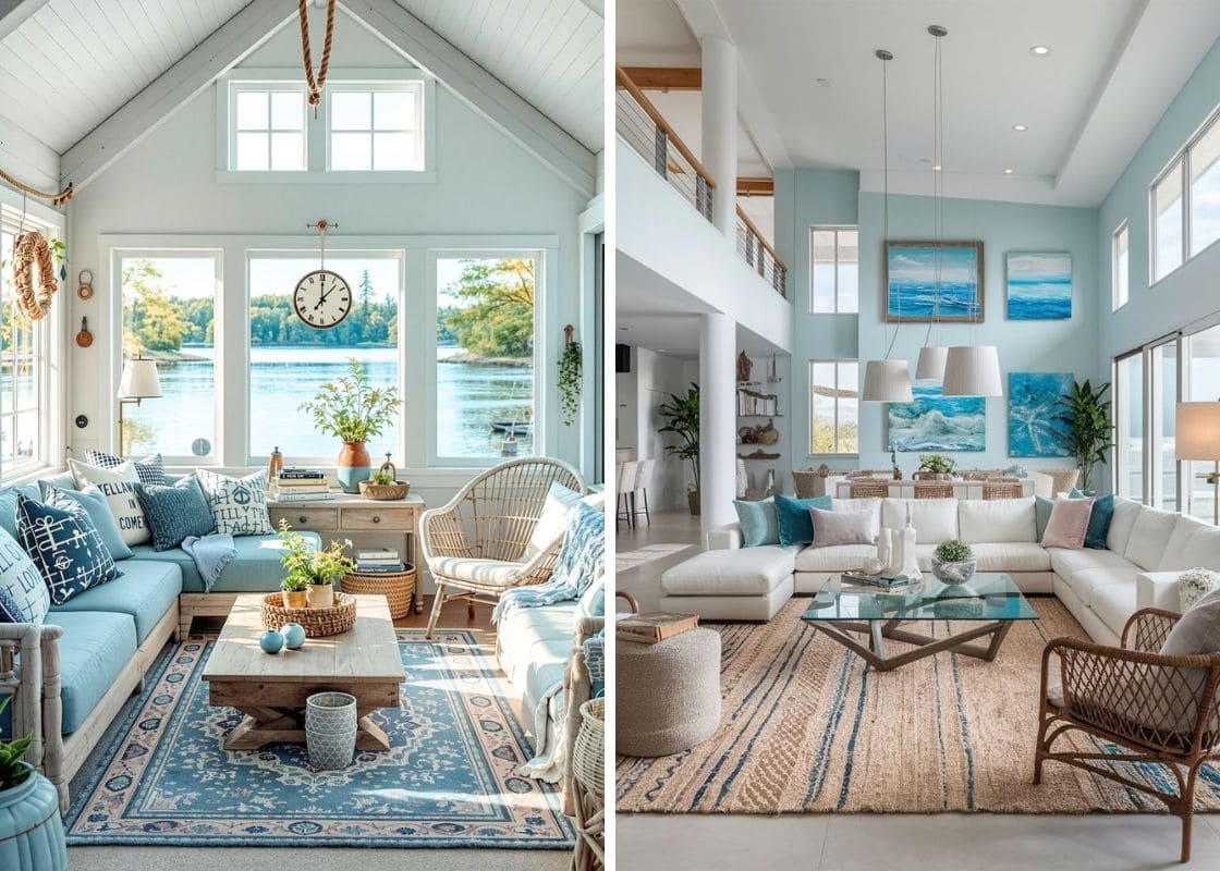 20 Picturesque Beach-Themed Living Rooms You’ll Instantly Love - Lava ...
