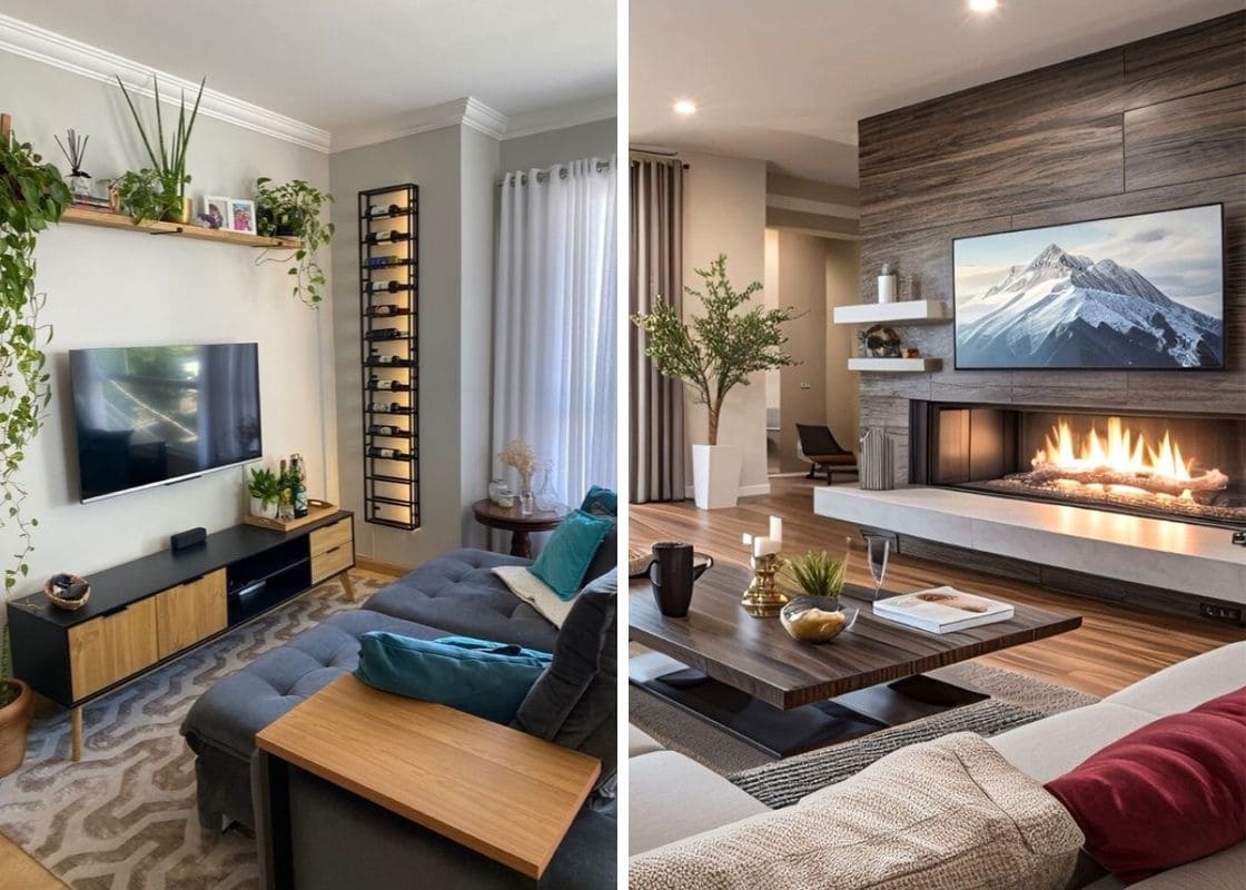 20 Brilliant TV Setup Ideas to Transform Your Living Room into a Family ...