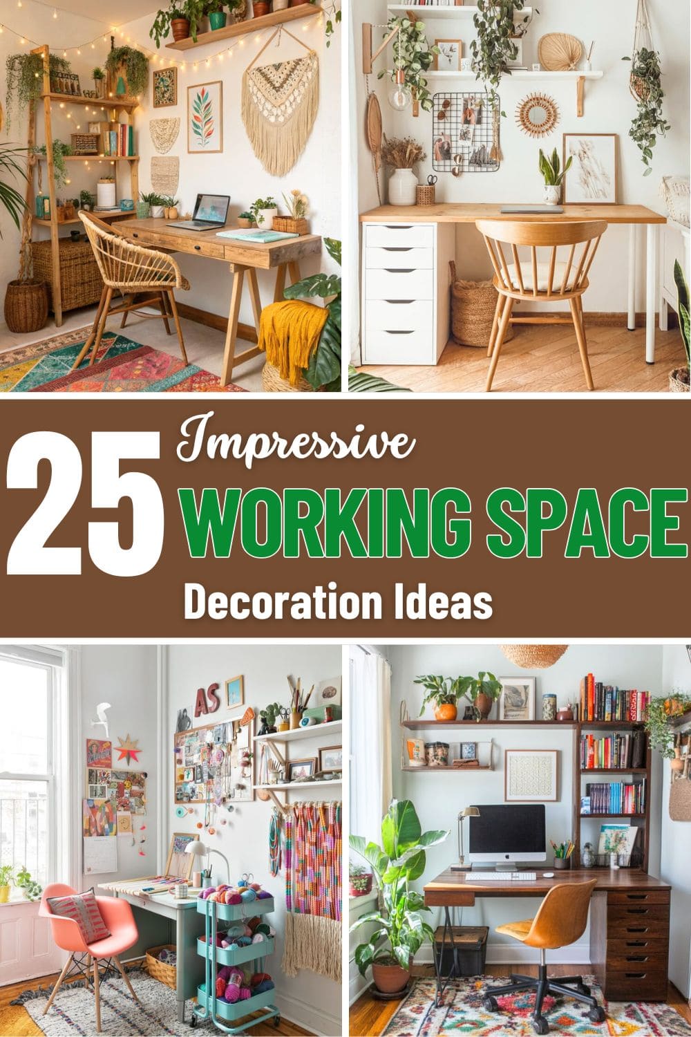 25 Creative Workspace Décor Ideas to Boost Inspiration and Productivity ...