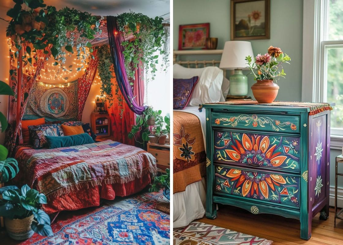 25 Hippie Bohemian Furniture Ideas to Add Colorful Soul to Your Space ...