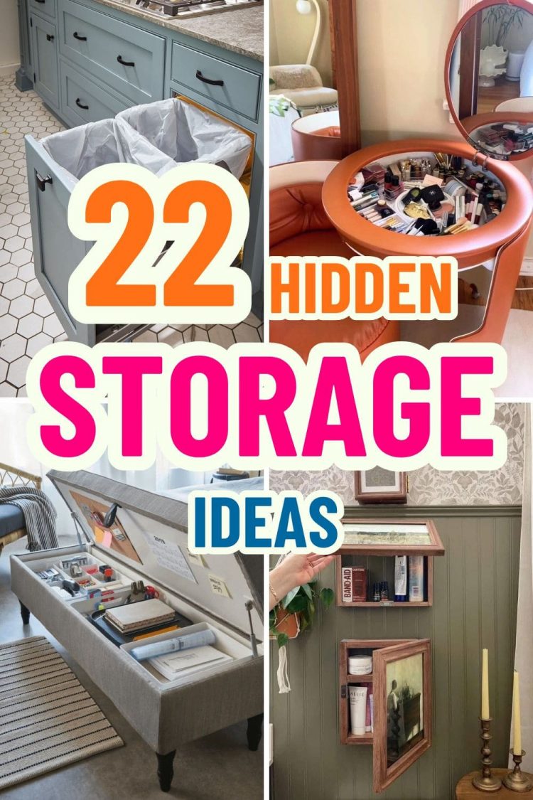 22 Clever Hidden Storage Ideas That Instantly Free Up Space - Lava Home ...
