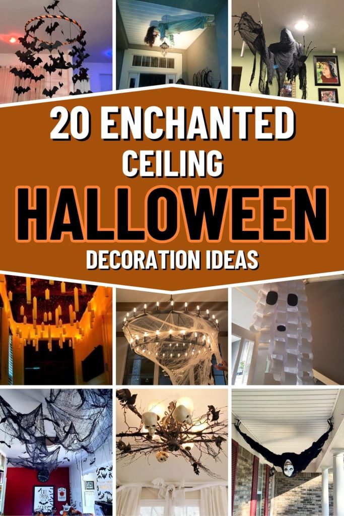 20 Halloween Ceiling Decor Ideas That Will Leave Everyone Spellbound ...