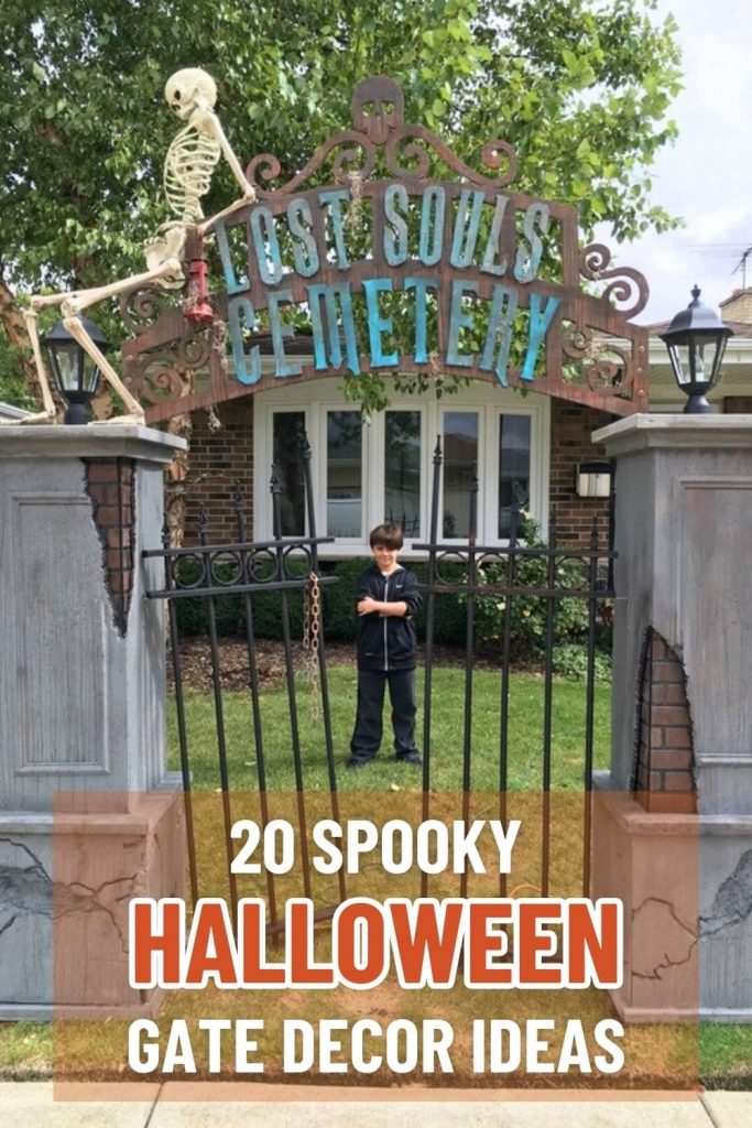 20 Haunting Halloween Gate Decorations to Give Guests Goosebumps - Lava ...