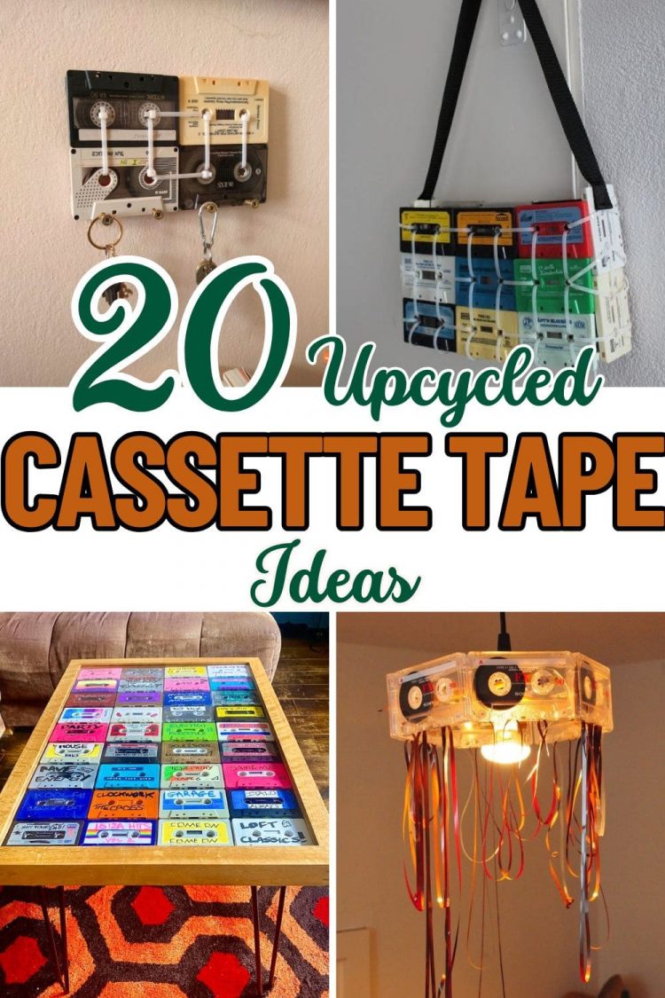 20 Awesome Ways To Upcycle Old Cassette Tapes Into Something Totally ...