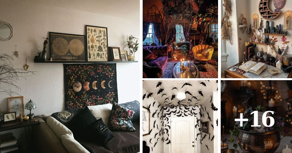 20 Witchy Home Decor Ideas for a Mystical Atmosphere - Lava Home Design