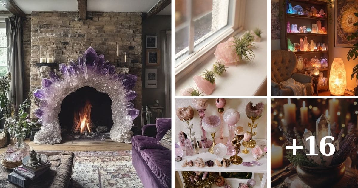 20 Inspiring Ways to Display Crystals with Style and Serenity - Lava ...