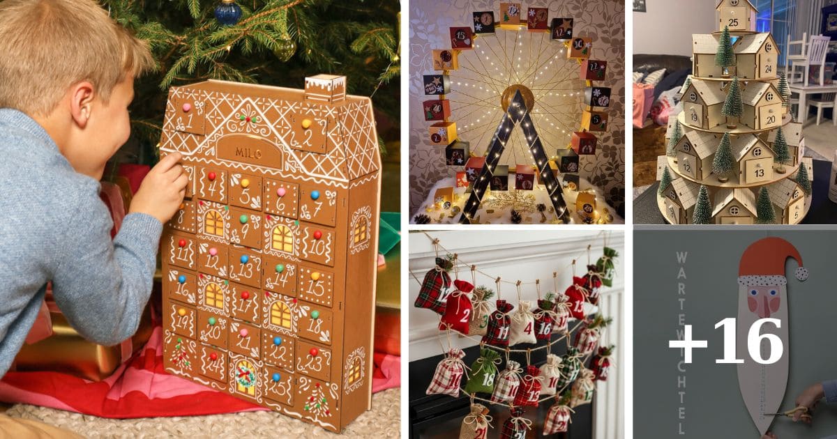 22 Creative DIY Christmas Advent Calendar Ideas to Countdown in Style ...