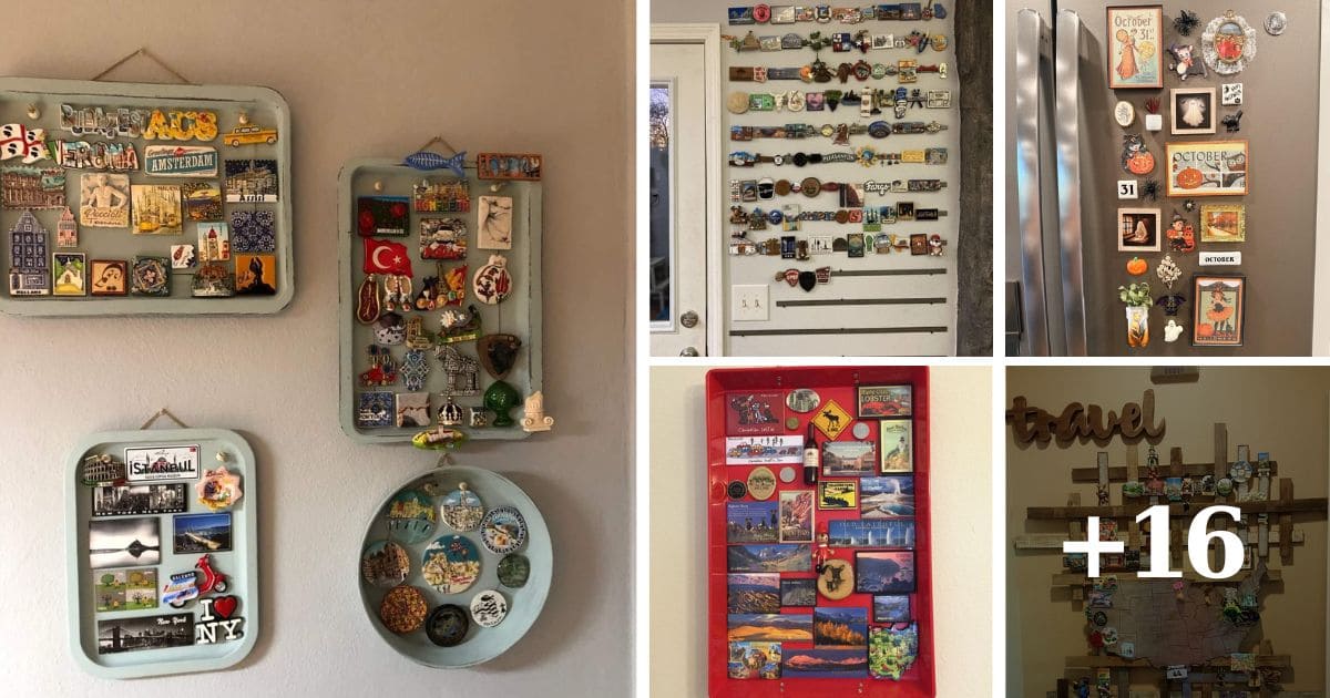 20 Unique Magnet Gallery Ideas to Showcase Your Adventures - Lava Home ...