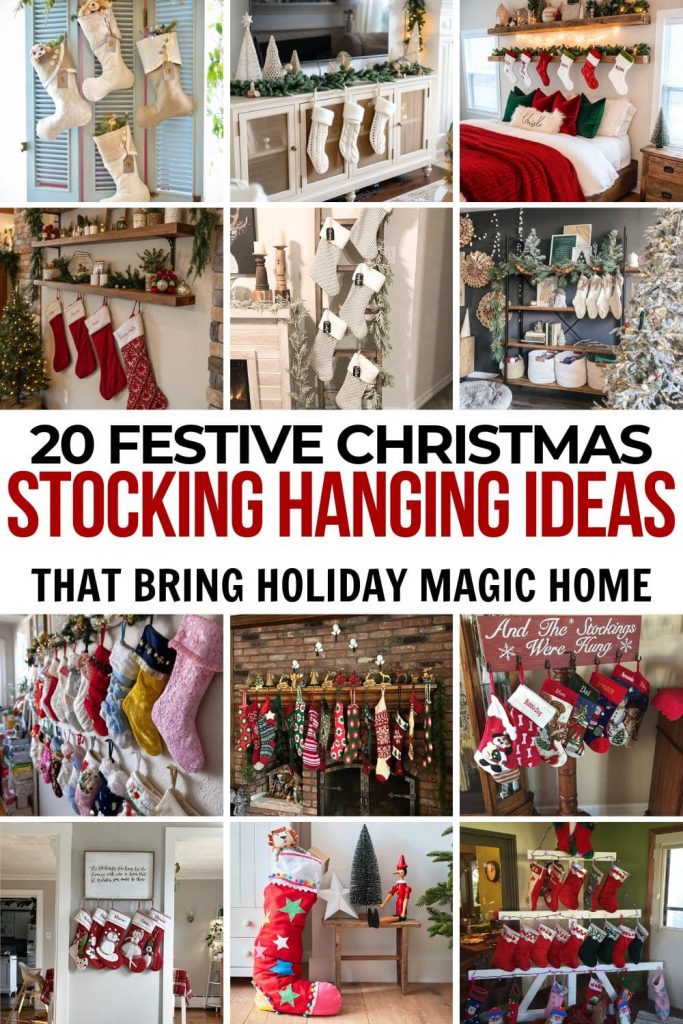 20 Festive Ways to Display Your Christmas Stockings in Style - Lava ...